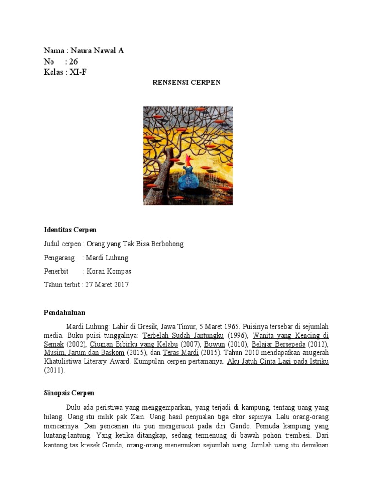 Contoh Cerpen | PDF
