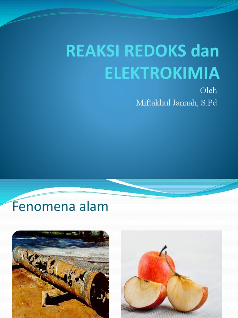 Reaksi Redoks dan Elektrokimia | PDF