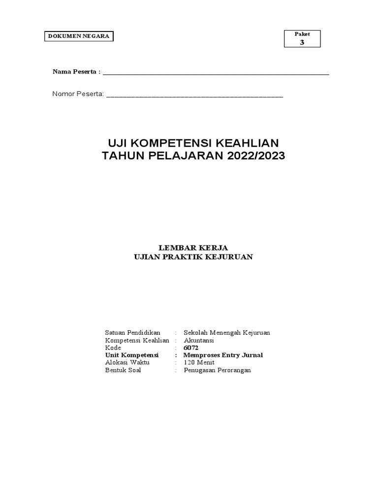 Cover lembar kerja P2.doc | PDF