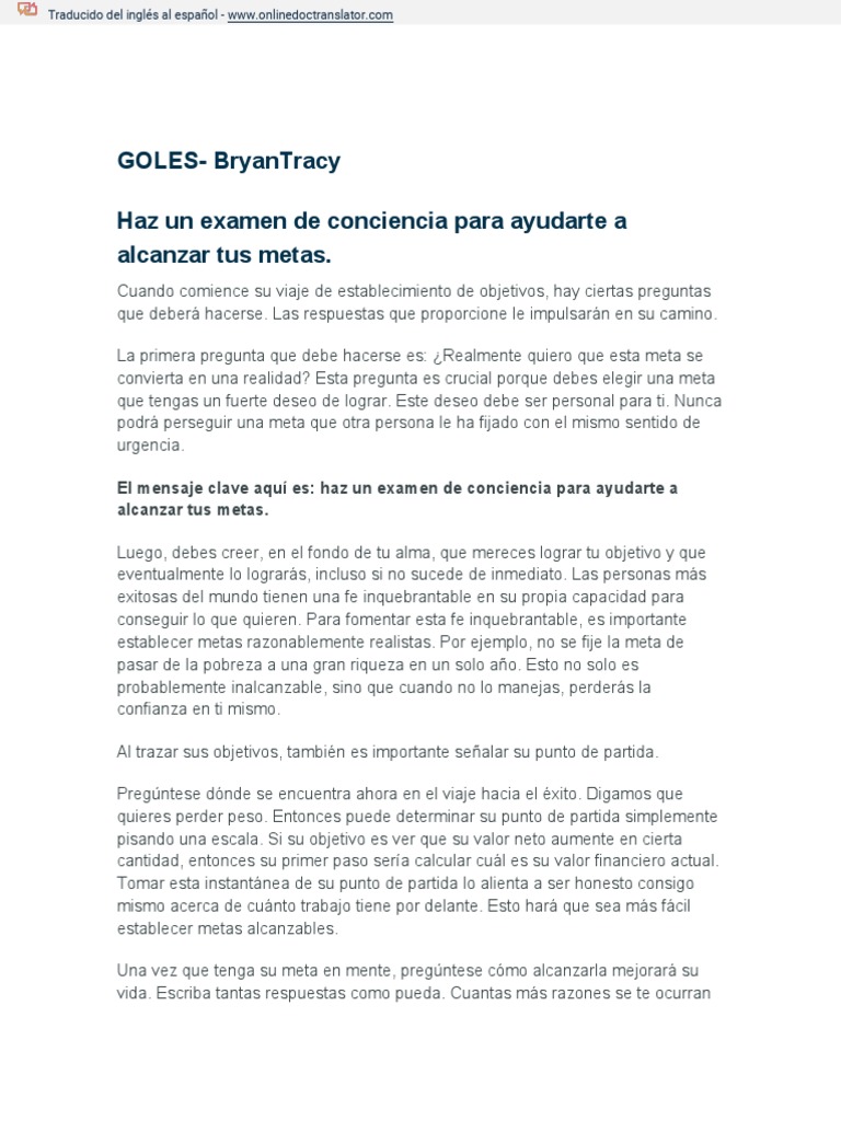 Goals 2 Brian Tracy How To Get Everything You Want Faster Than You