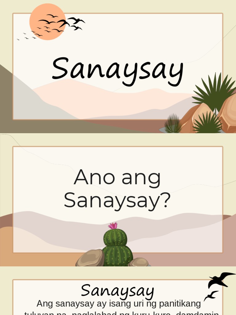 FEd 123 - Kasaysayan NG Sanaysay PDF | PDF