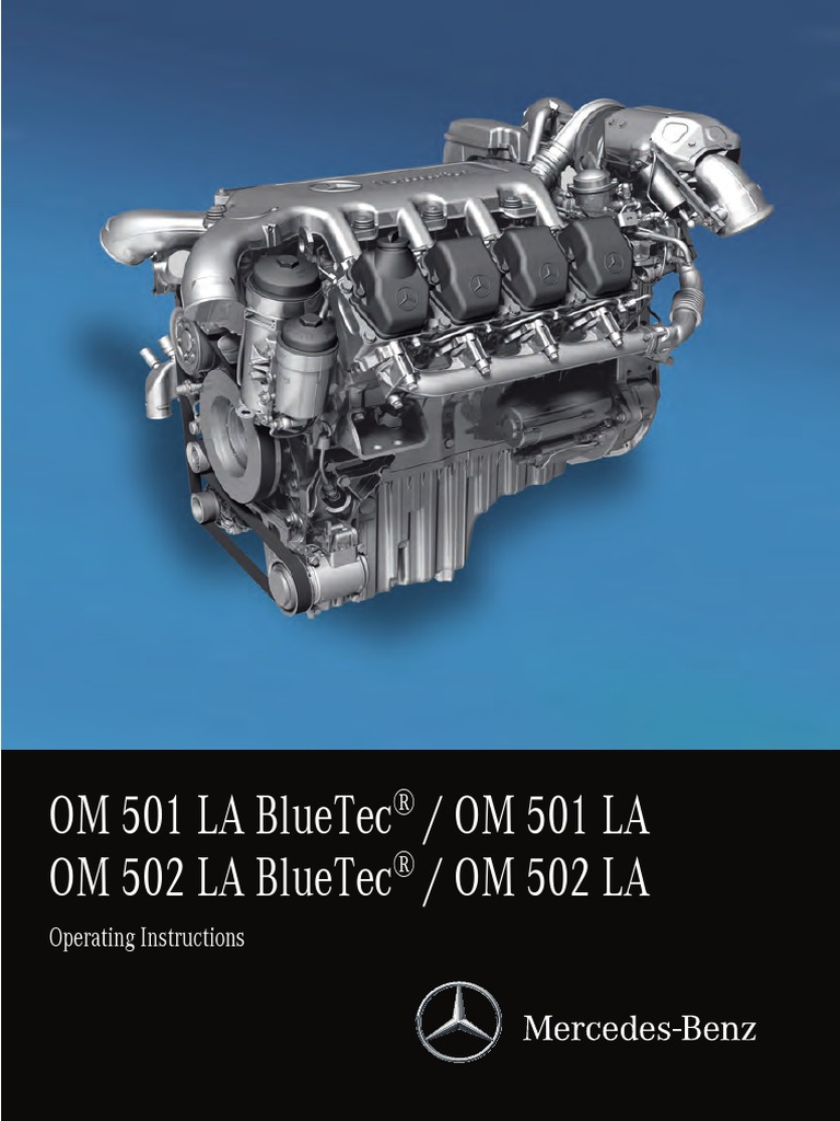 A541 584 56 81 BA OM501-502LA 01-15 GB Online | PDF | Diesel Engine ...