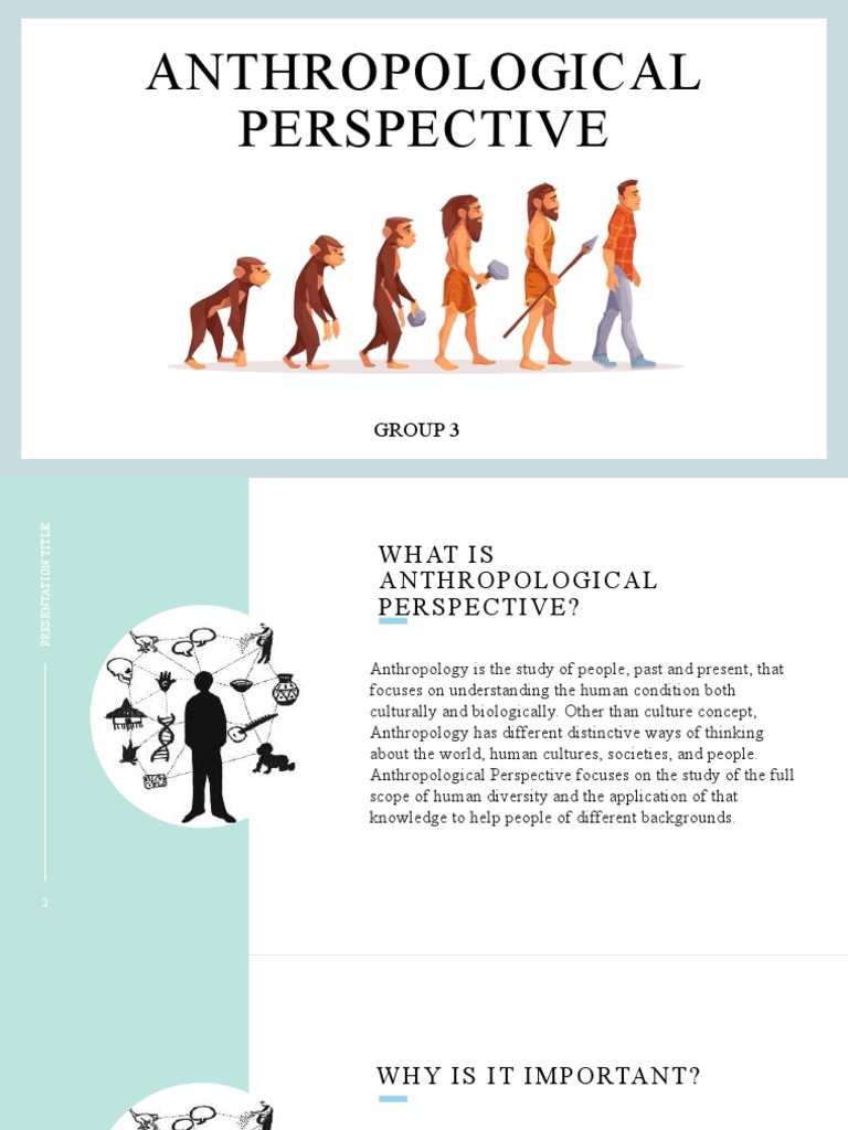 Anthropological Perspective | PDF | Anthropology | Ecology