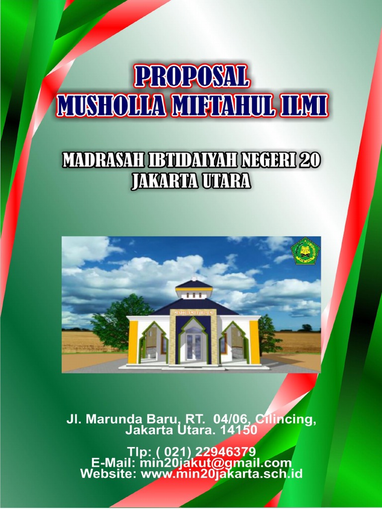 Proposal Musholla Min 20 Jakarta Print | PDF