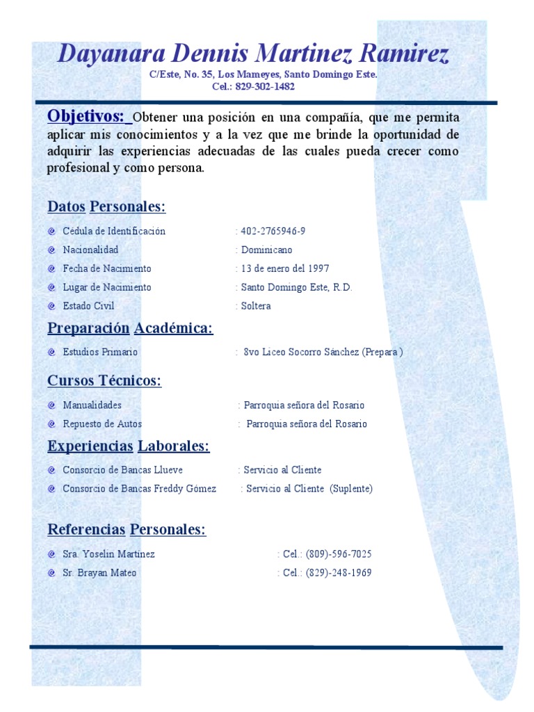 Dayanara Dennis Martinez Ramirez | PDF Dayanara Dennis Martinez Ramirez | PDF