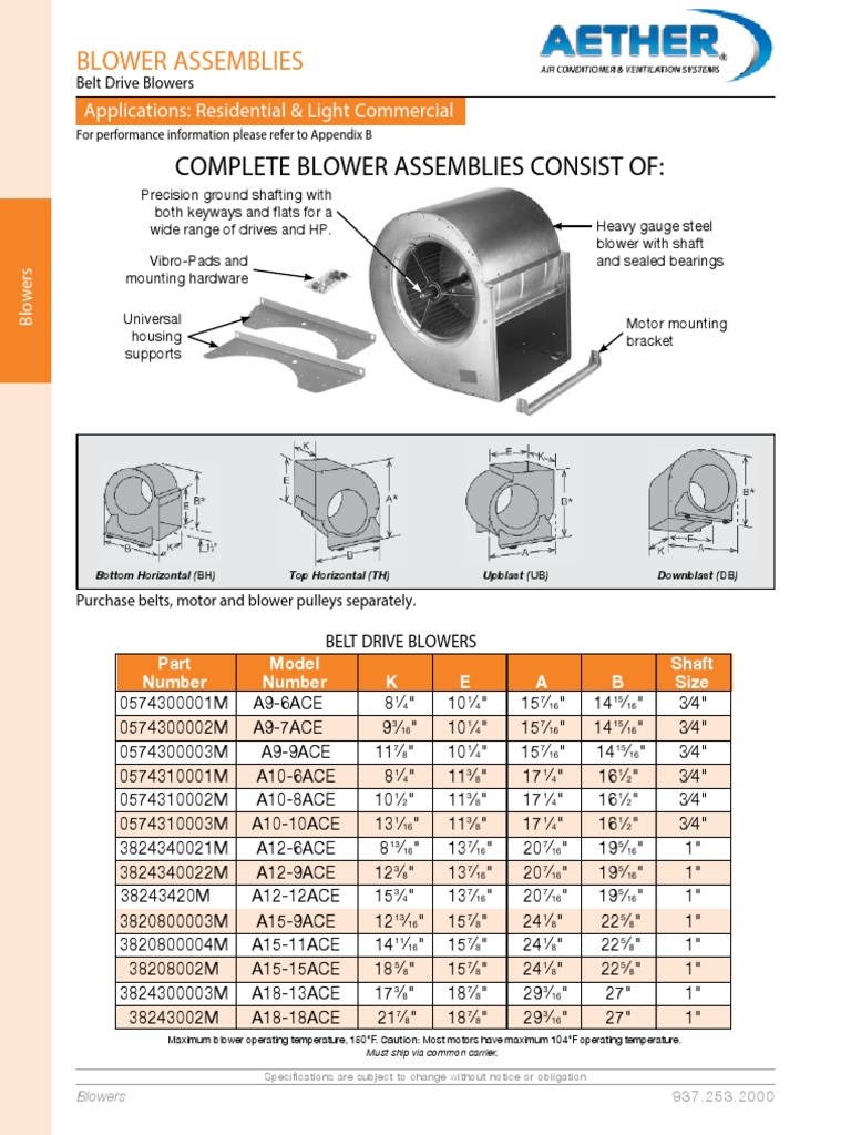 Dimensiones A12-12 A15-15 y A18-18 Belt Drive | PDF | Belt (Mechanical ...