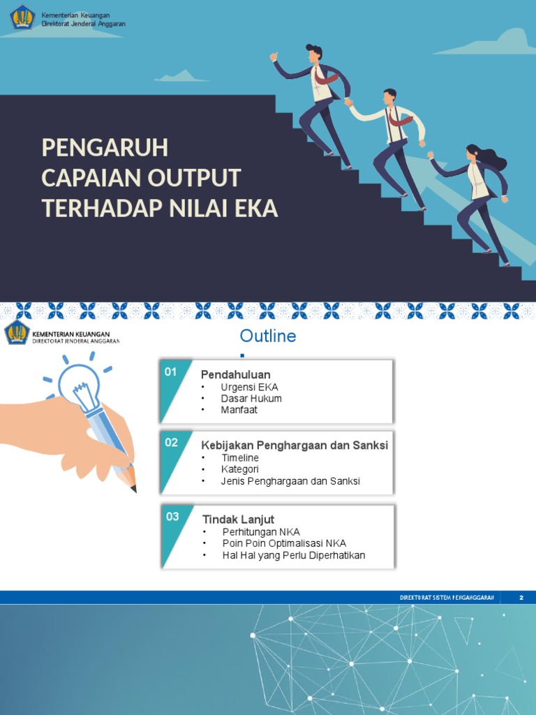 Pengaruh Capaian Output Terhadap Nilai Eka | PDF | Bisnis | Pengelolaan Keuangan & Uang