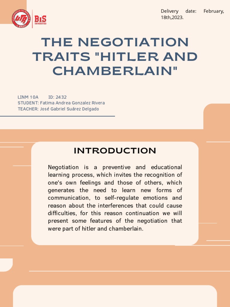 EVIDENCE3 - LESSON2 - The Negotiation Traits - LINM10A - Fatima Andrea ...