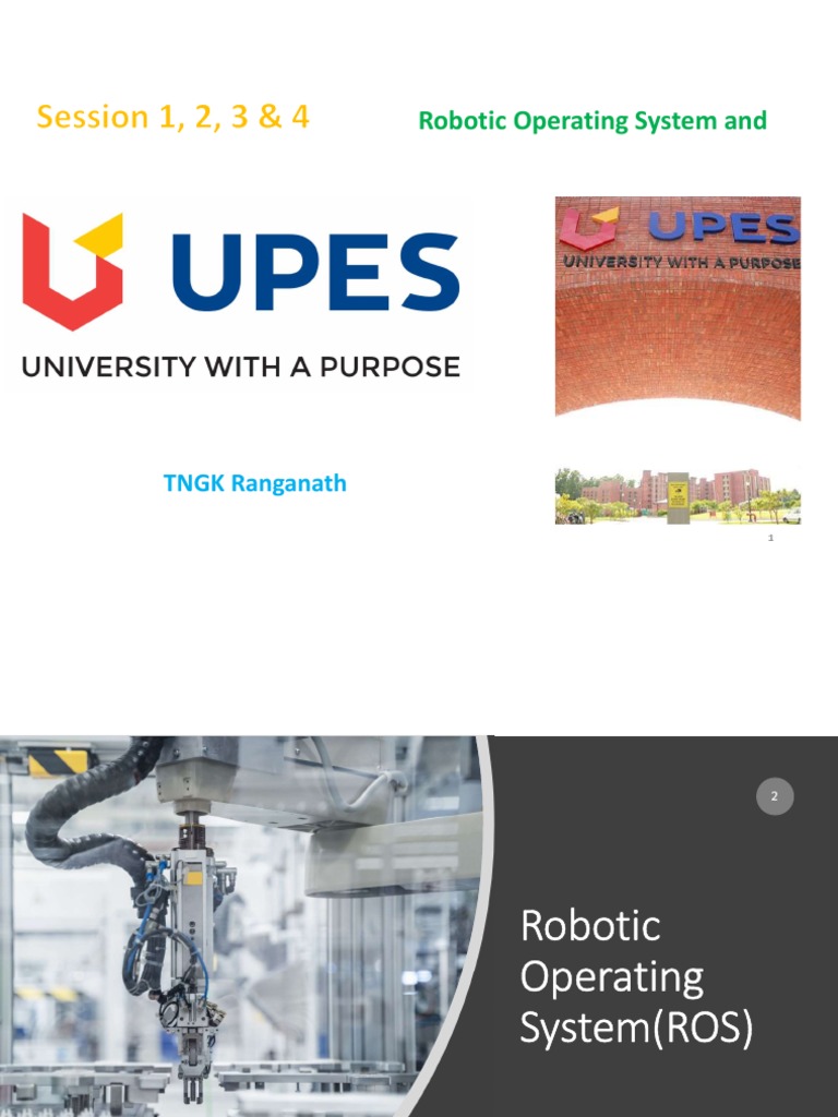 001 Robotic Operating System and SLAM | PDF | Operating System | Process (Computing)