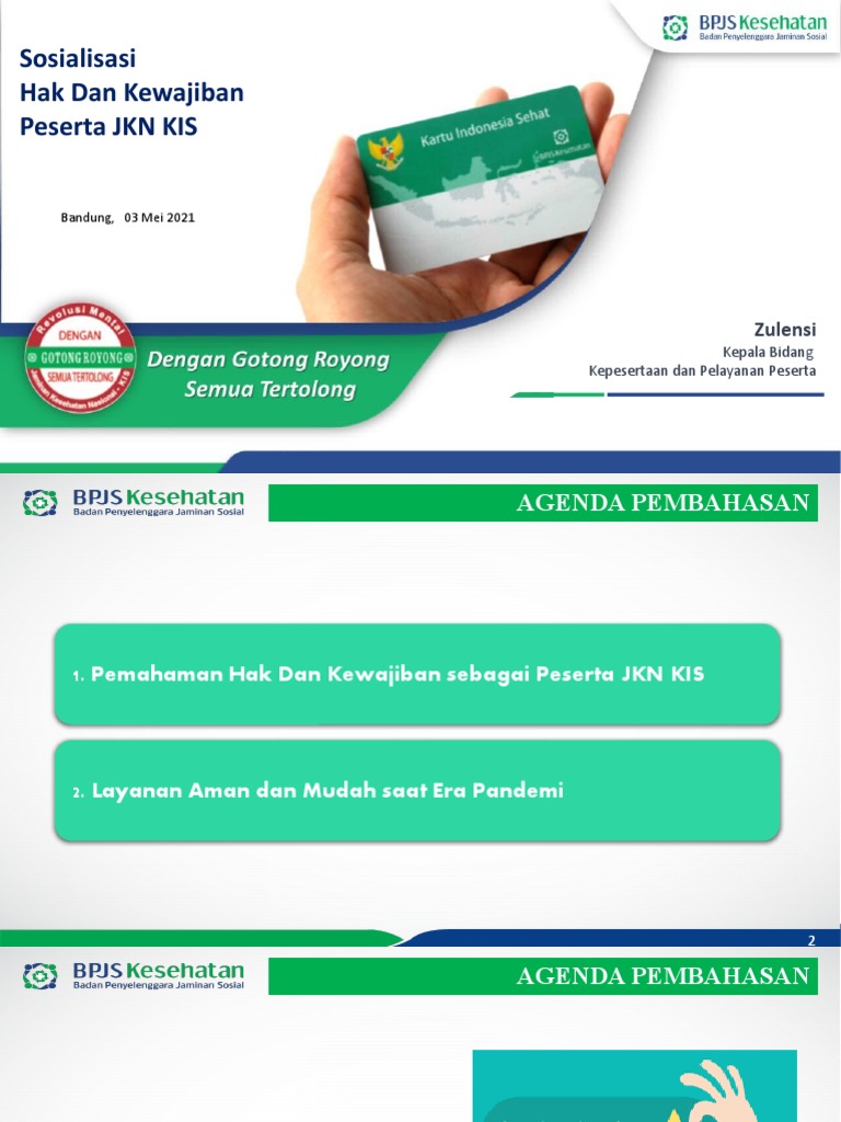 Bahan Presentasi (Matriks) - BPJS | PDF