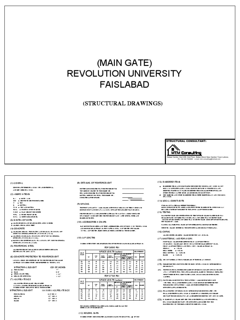 Main gate and Boundary wall.pdf | PDF | Concrete | Building
