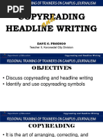 Headline Schedule/Unit Count: Capital Letters Figures/Punctuation | PDF