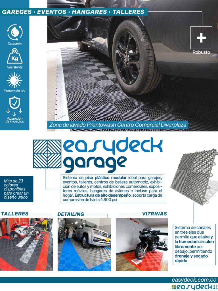 Brochure Easydeck Piso Modular Garage PDF | PDF