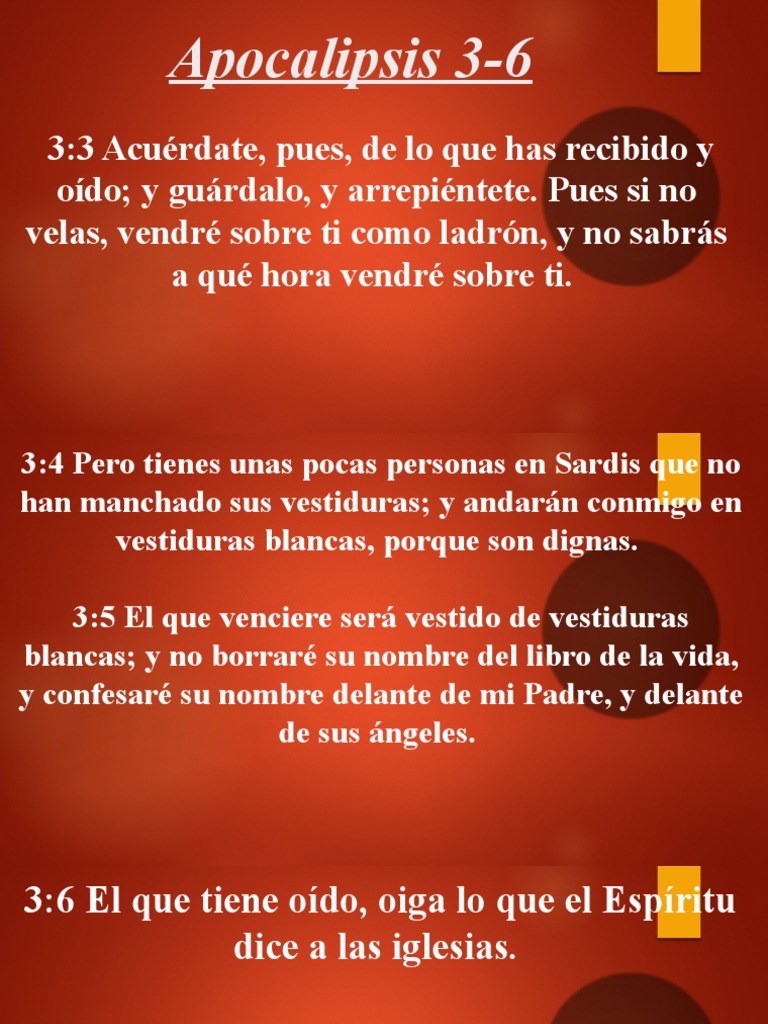 Apocalipsis 3-6 | PDF | Creencia religiosa y doctrina