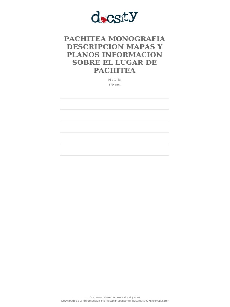 Docsity Pachitea Monografia Descripcion Mapas y Planos Informacion ...