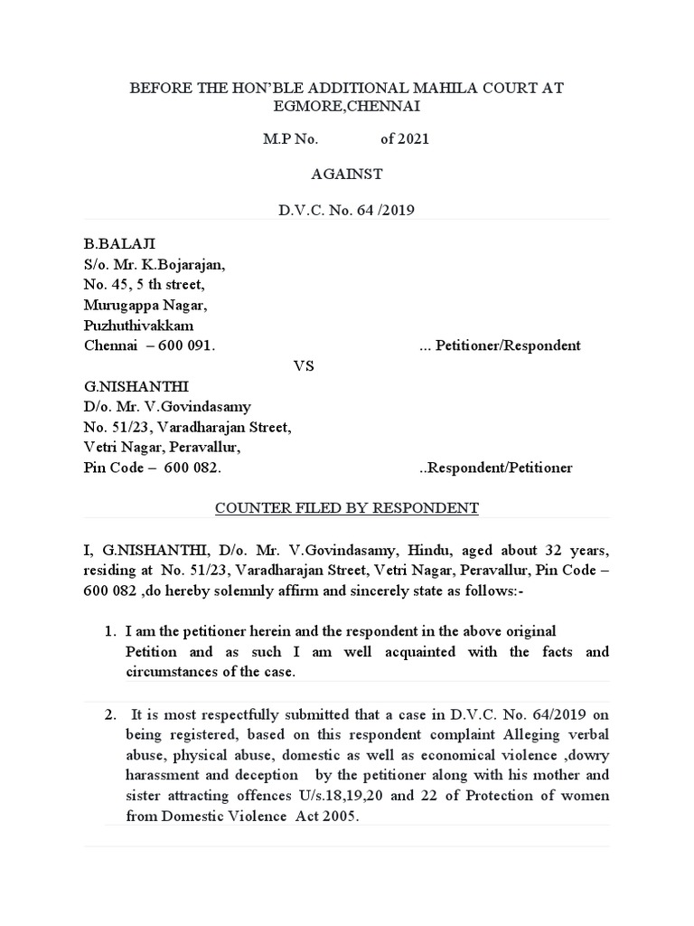 Discharge Counter | PDF | Complaint | Government