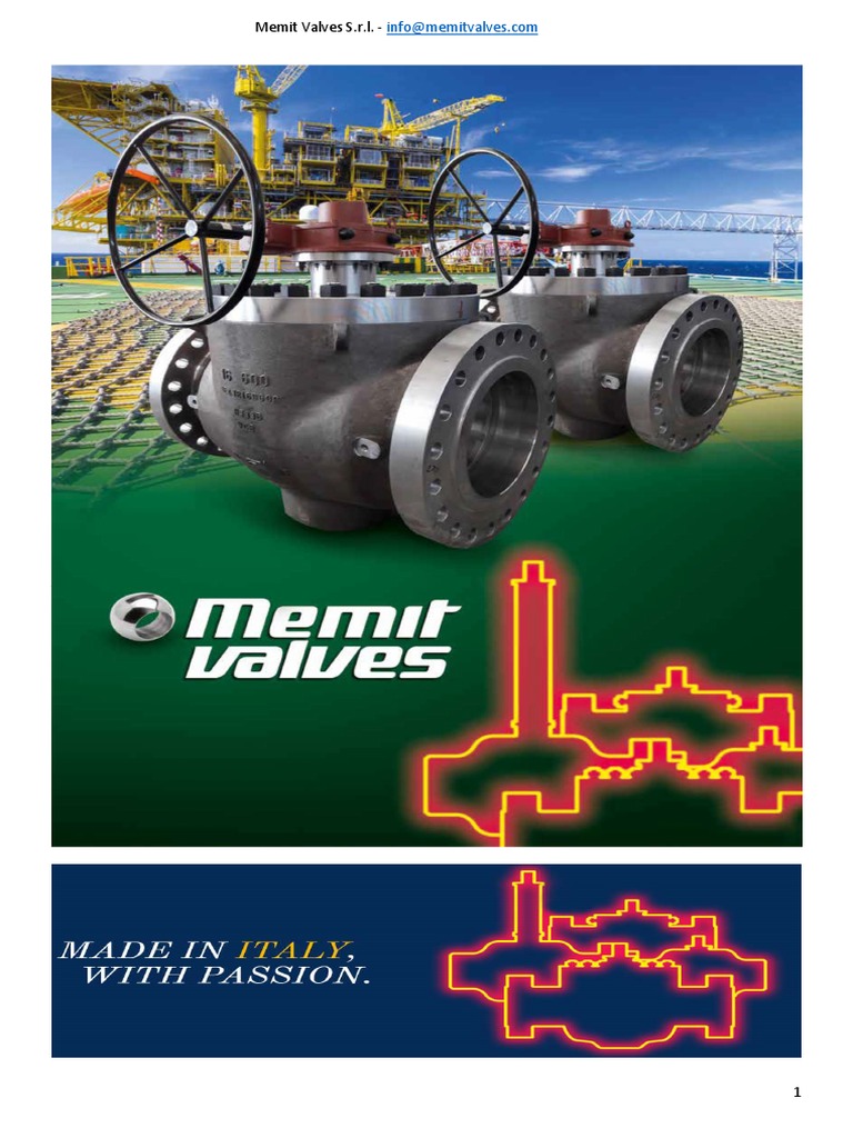 Company Profile - Memit Valves | PDF | Valve | Chemical Engineering