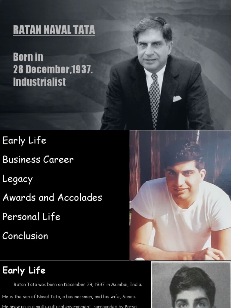 Ratan Naval Tata | PDF