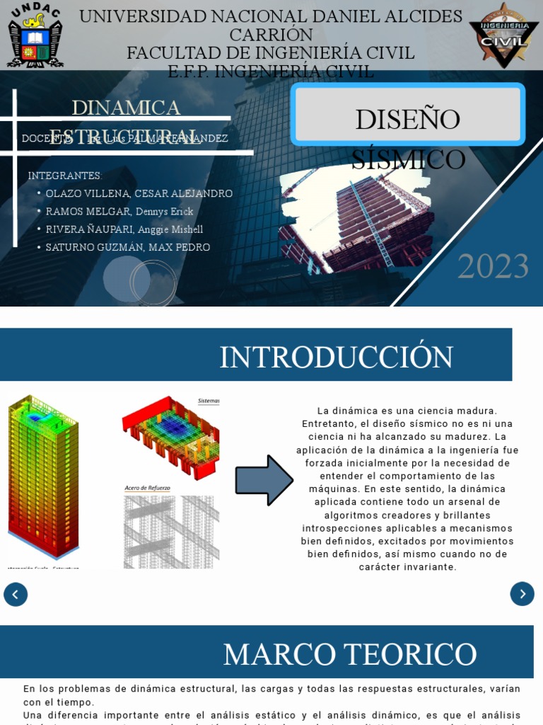 Dinamica Estructural | PDF | Dinámica (Mecánica) | Temblores