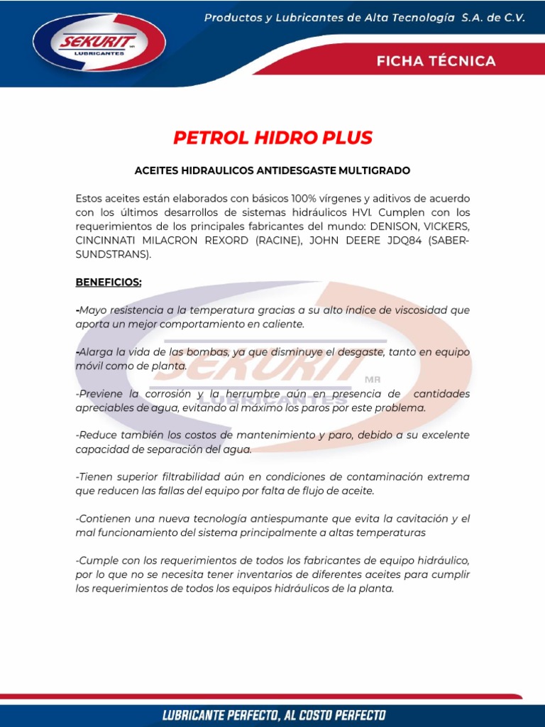 Petrol Hidro Plus PDF | PDF