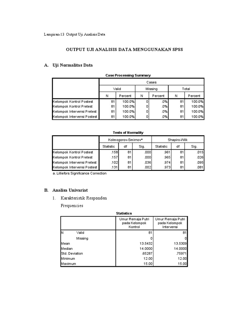 Output Spss | PDF