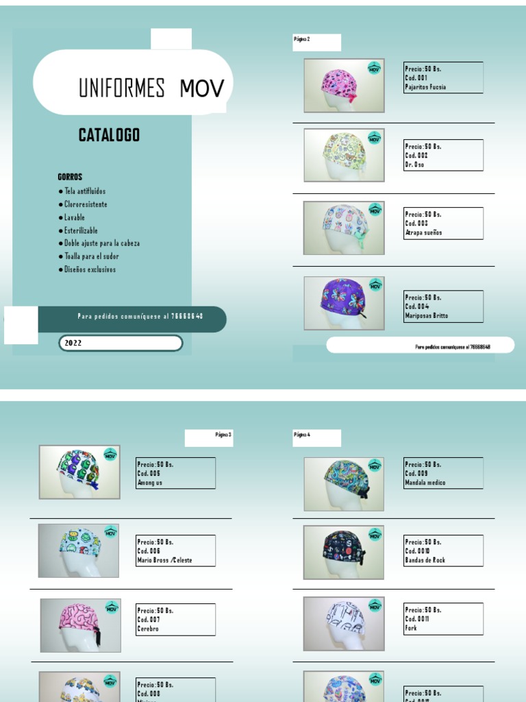 Gorros Exclusivos y Funcionales | PDF | Color