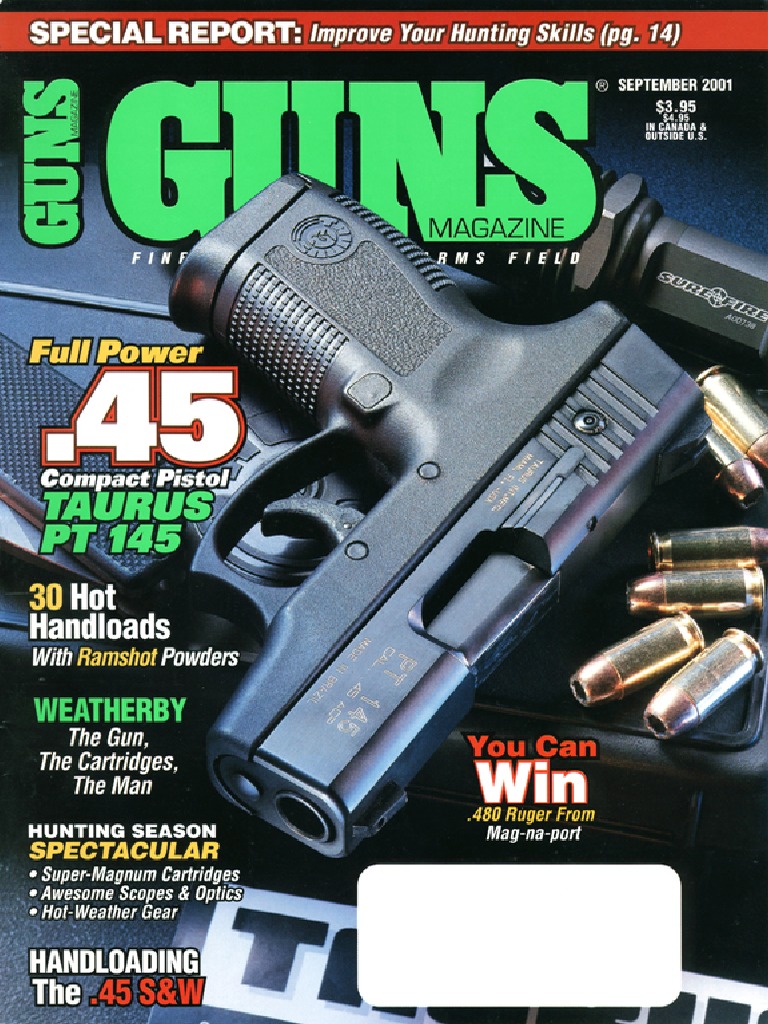 2001 Guns Magazine Vol-47 No-09 | PDF | Rifle | Applied And ...
