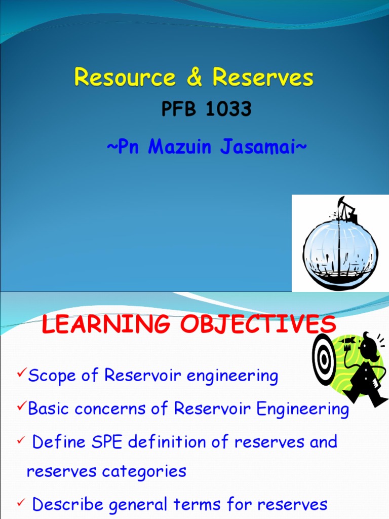 Reserves Estimation | PDF | Petroleum Reservoir | Petroleum