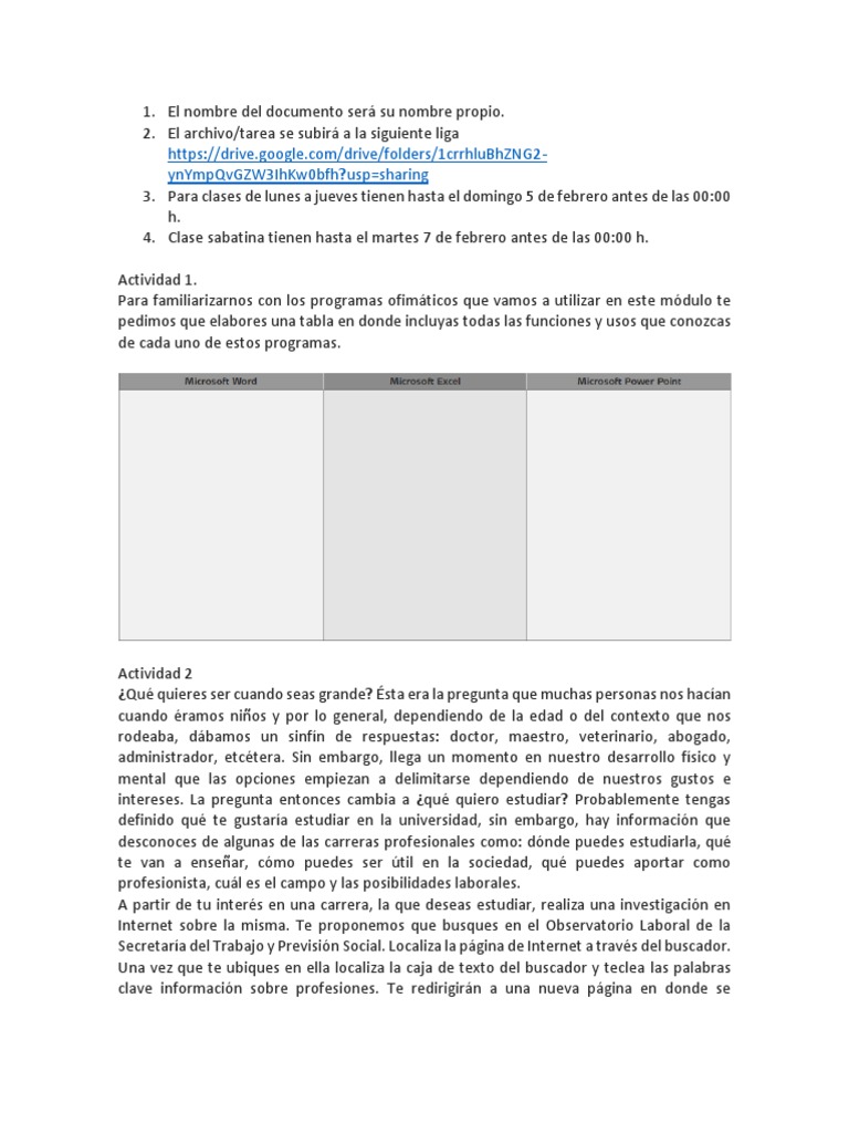 Actividad 1 TICs | PDF | Internet