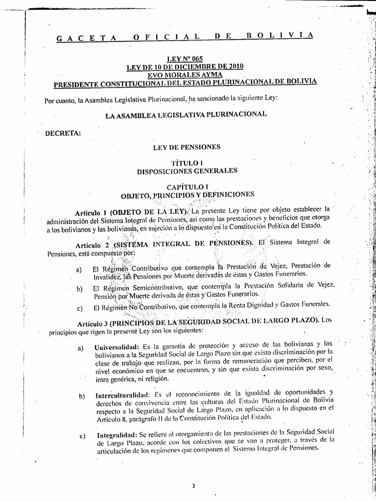 Ley 065 Pdf Pdf
