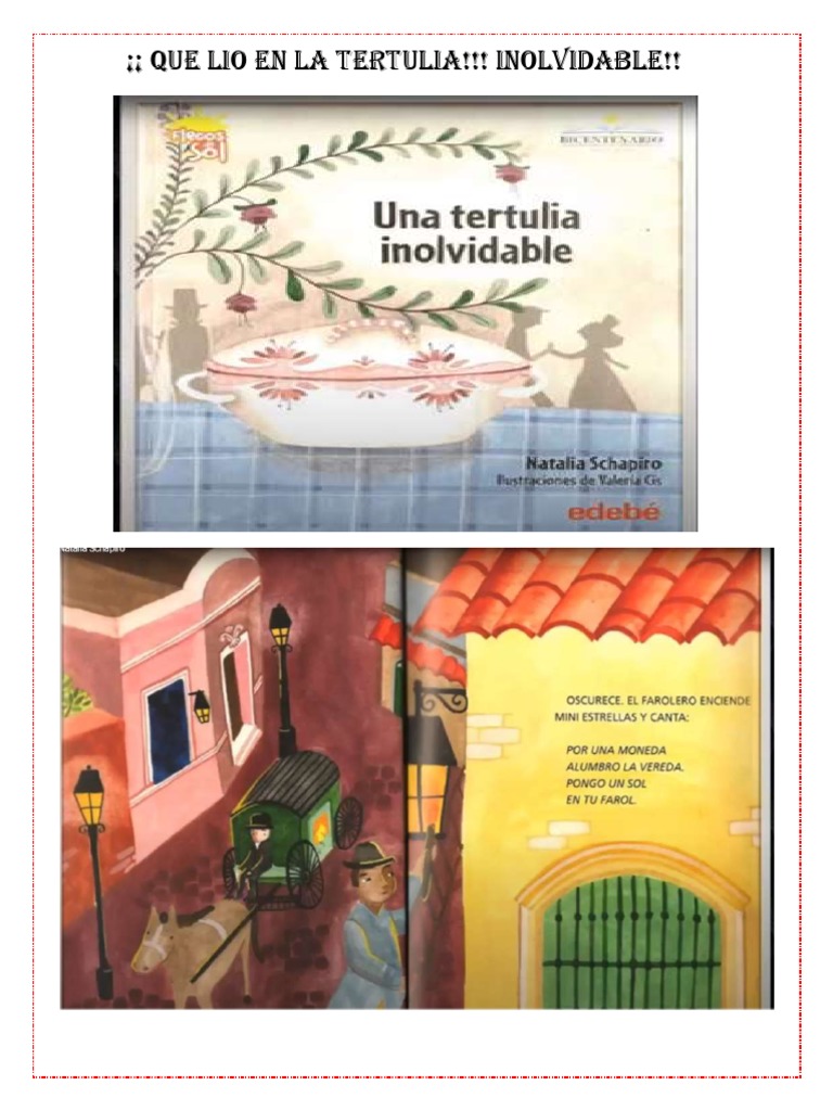 Una Tertulia Inolvidable | PDF