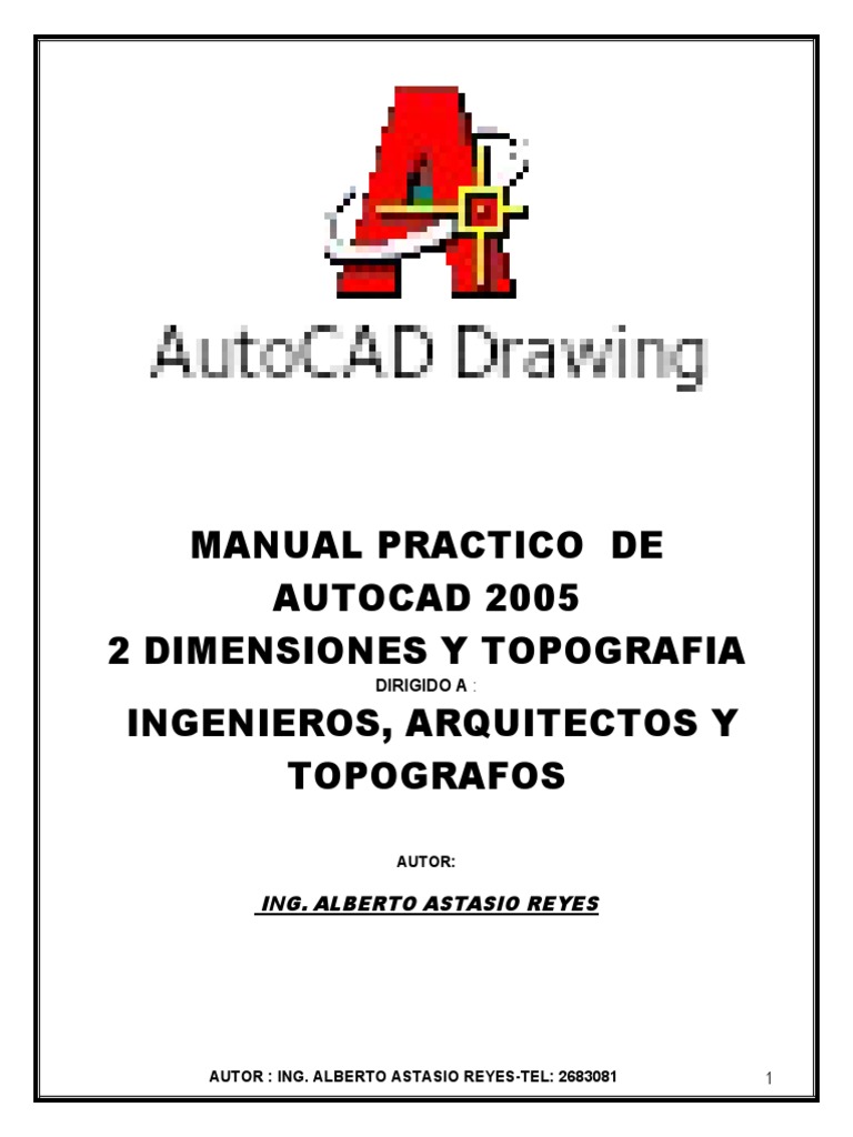 Autocad 2005 Completo | PDF | Ventana (informática) | Dibujo