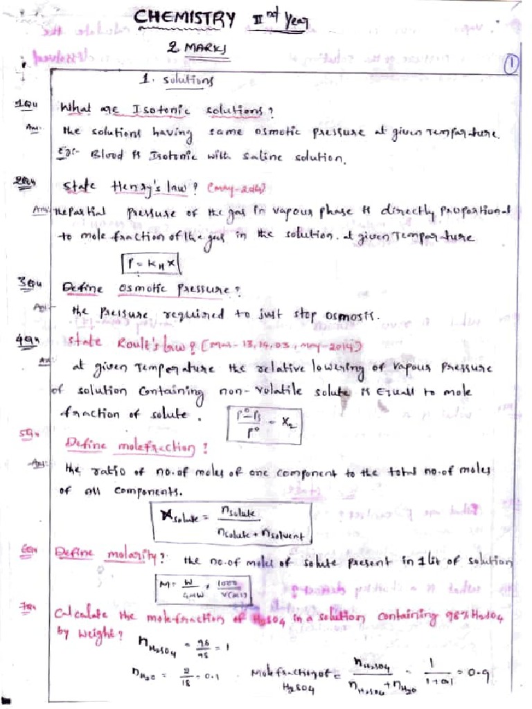 Chemistry Vsaq | PDF | Chemistry | Chemical Compounds
