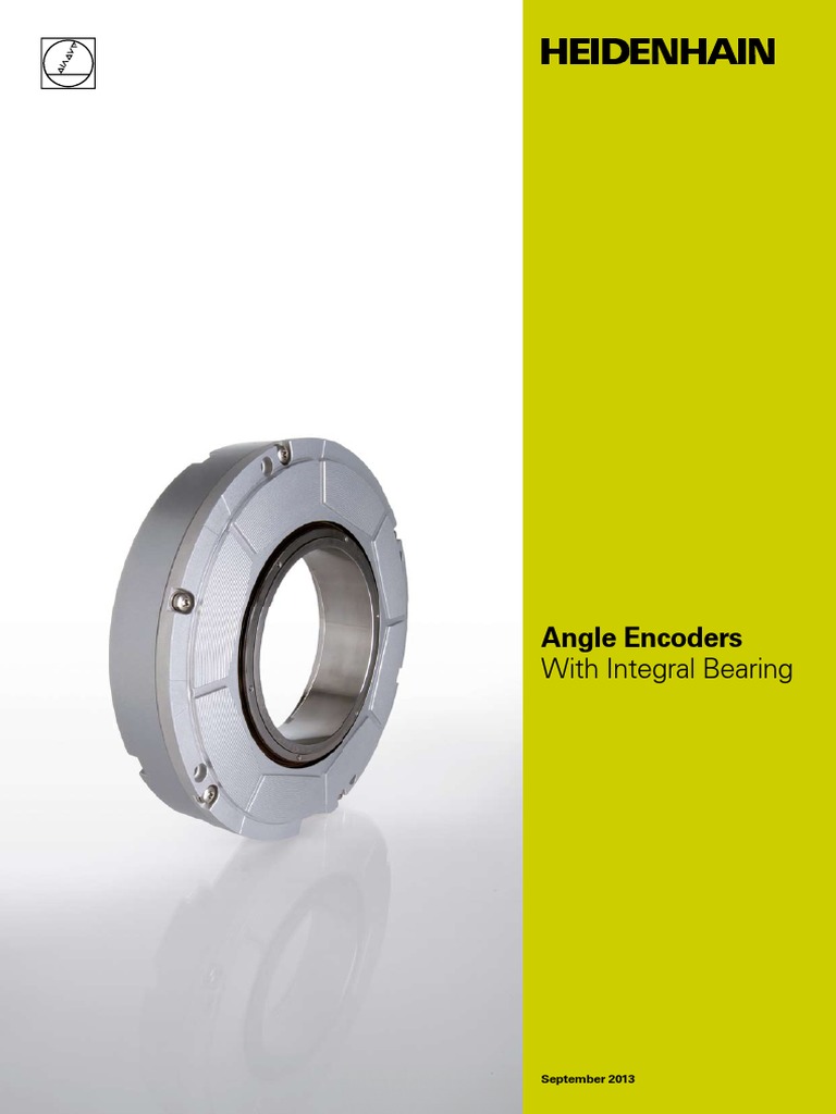 HEIDENHAIN Angle Encoders Guide | PDF | Diffraction | Wavelength