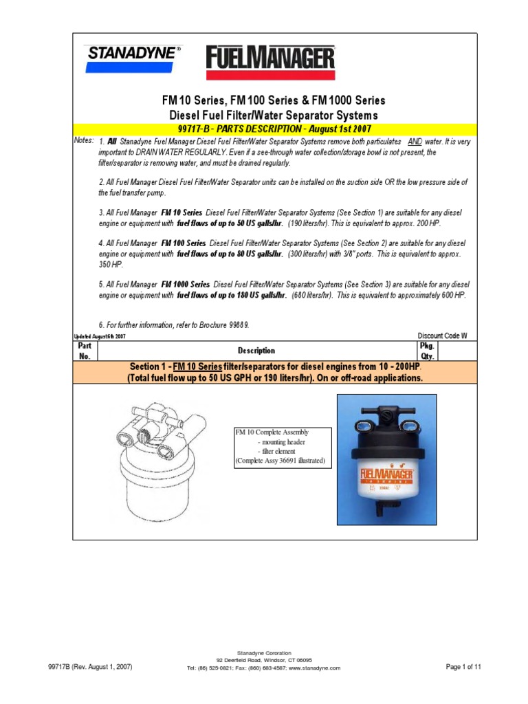 Fuel Manager 100 Series Overview | PDF