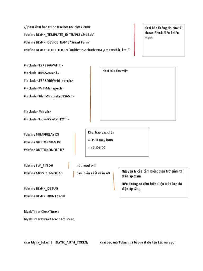 giải thích code | PDF