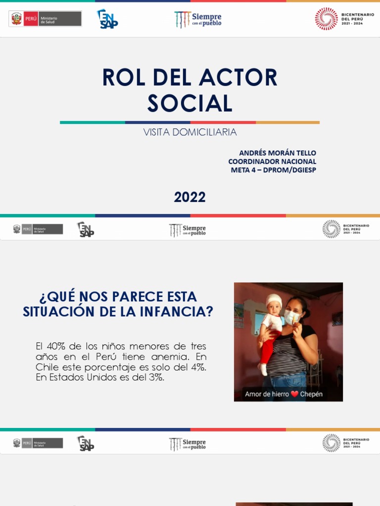U01 T01 ROL DEL ACTOR SOCIAL - pptx-1 | PDF