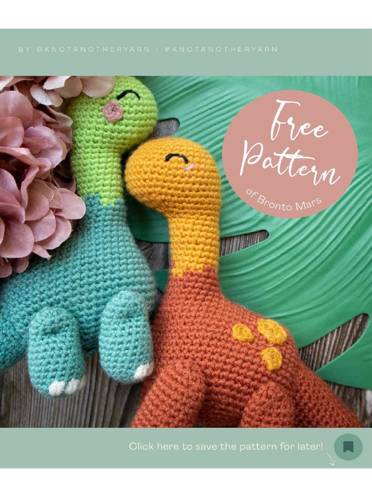 Dino Free Pattern Ing | PDF