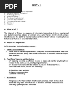 Iot (Unit - 3) | PDF