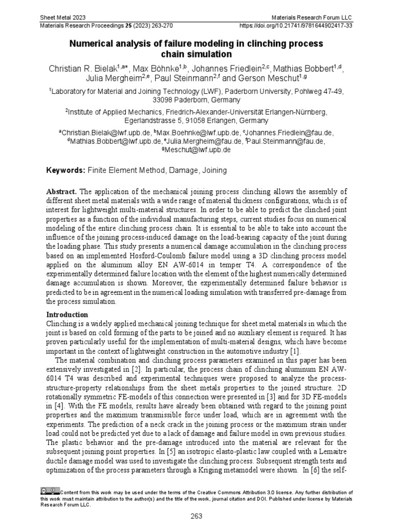Artigo 4 | PDF | Deformation (Engineering) | Fracture