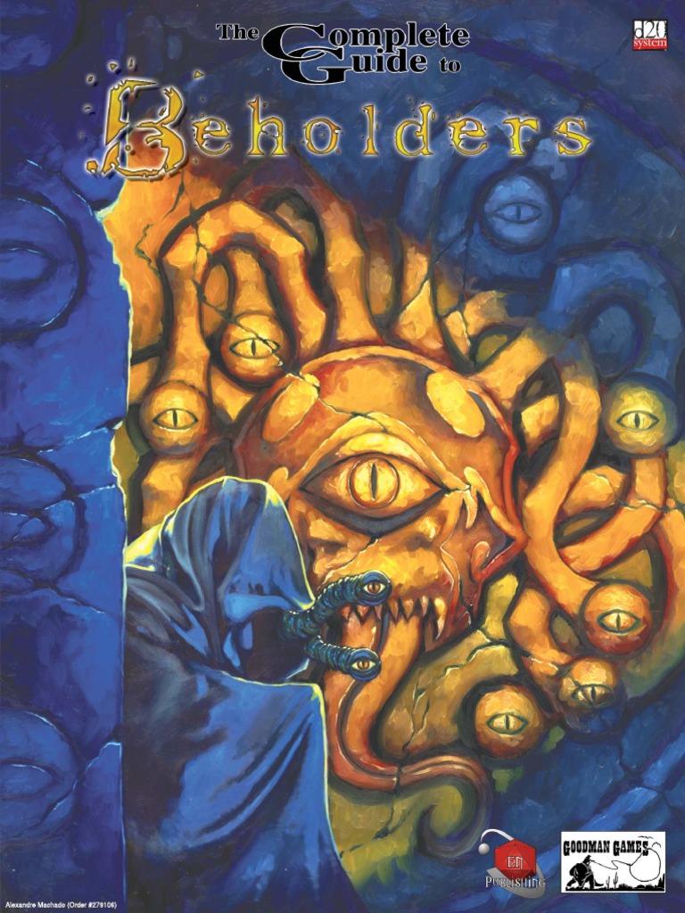 The Complete Guide To Beholders PDF | PDF | D20 System | Copyright