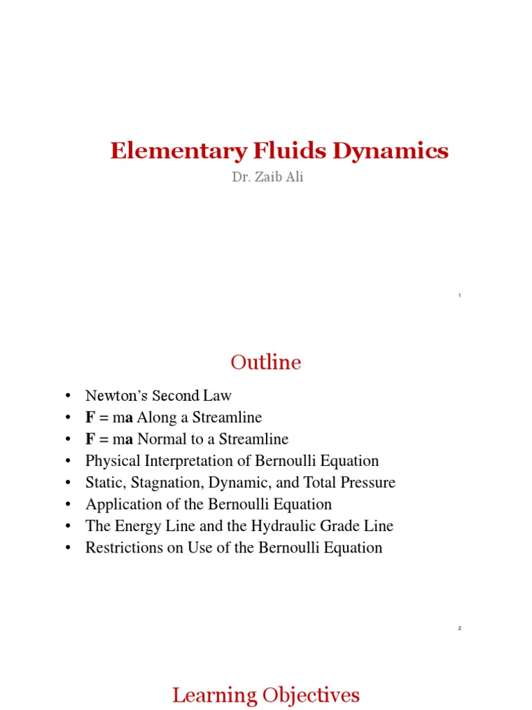 Pressure Gradients in Curved Streamlines | PDF | Fluid Dynamics | Force