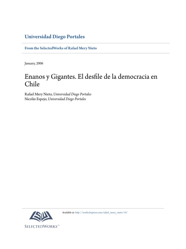 Enanos y Gigantes El Desfile de La Democ PDF | PDF | Democracia ...