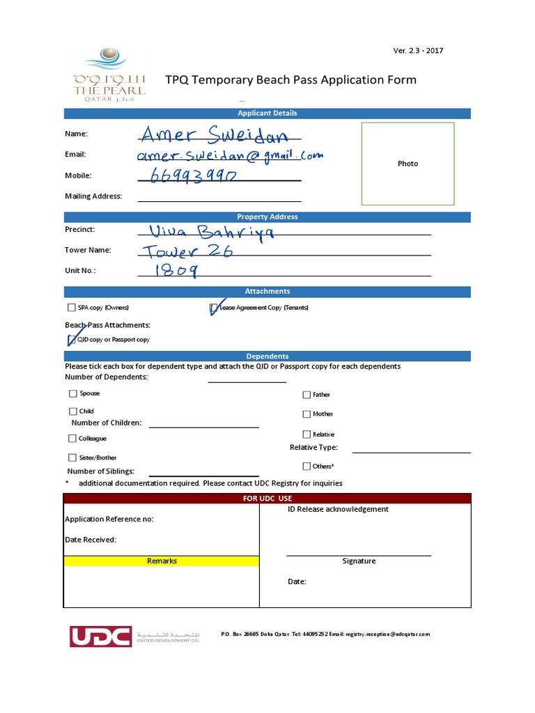 TPQ Beach Pass Application Guide | PDF | Leasehold Estate | Lease