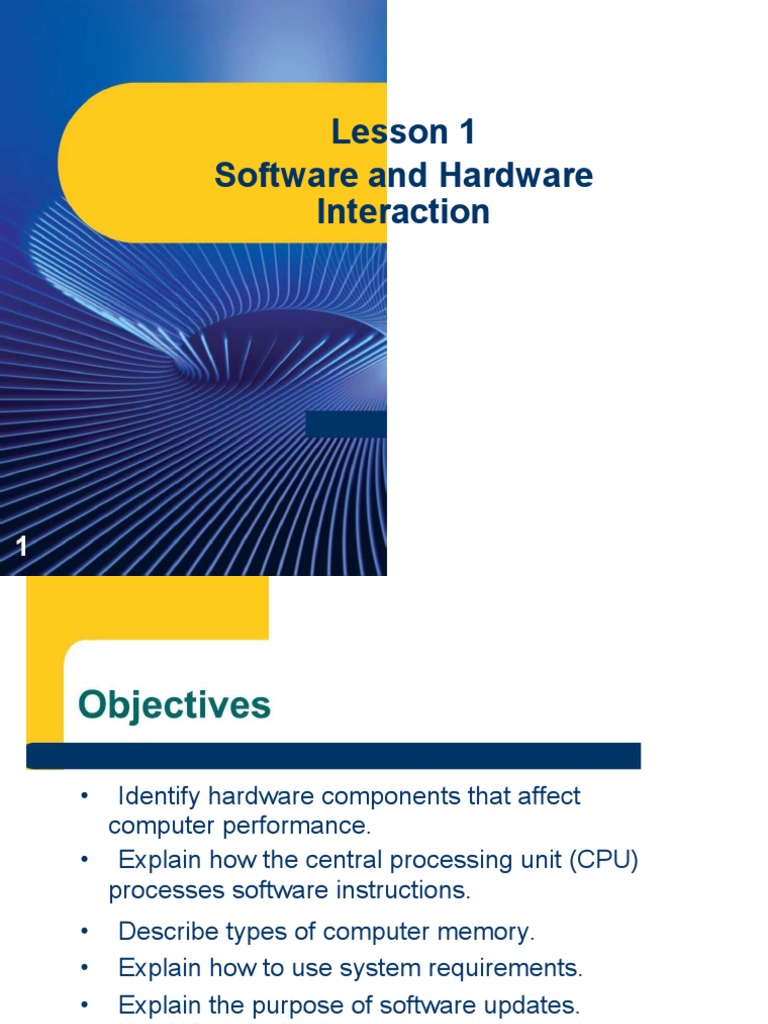 Dental Informatics Lesson 1 | PDF | Random Access Memory | Central Processing Unit