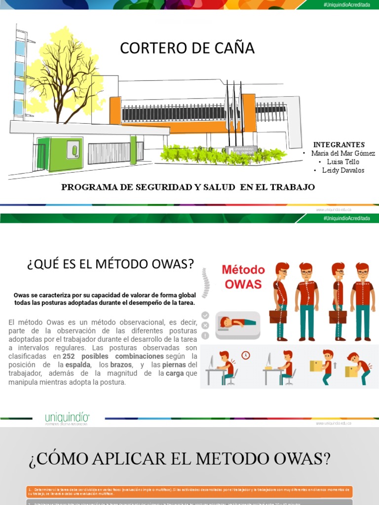 OWAS Final | PDF | Factores humanos y ergonomía