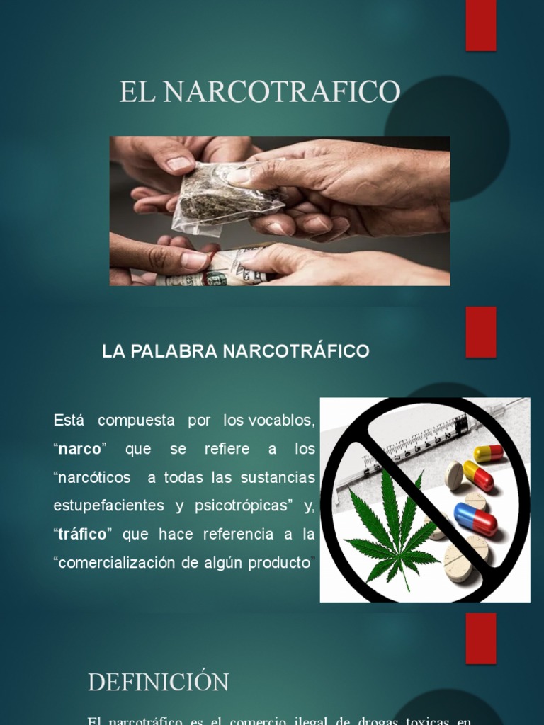 El Narcotrafico Pdf Comercio Ilegal De Drogas Drogas Psicoactivas