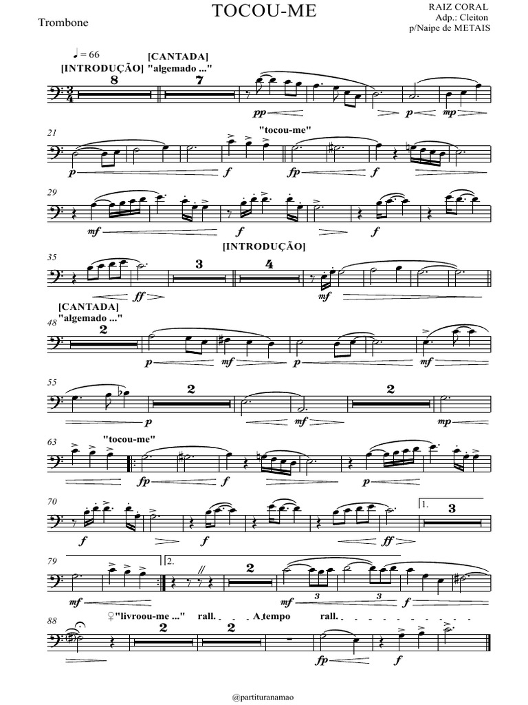 TOCOU-ME - Trombone | PDF