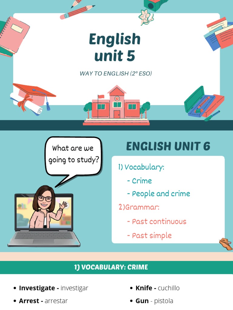 2ºeso Inglés - Way To English Unit 5 PDF | PDF | Detective | Morality