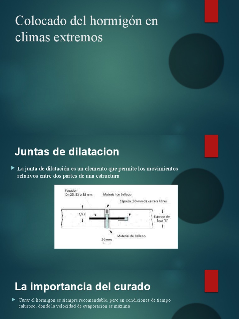 Colocado Del Hormigón en Climas Extremos | PDF